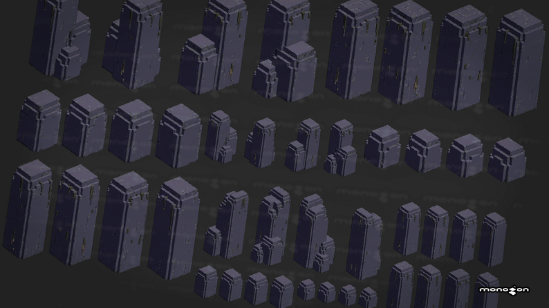 Isometric Dark Souls Gothic - monogon by monogon