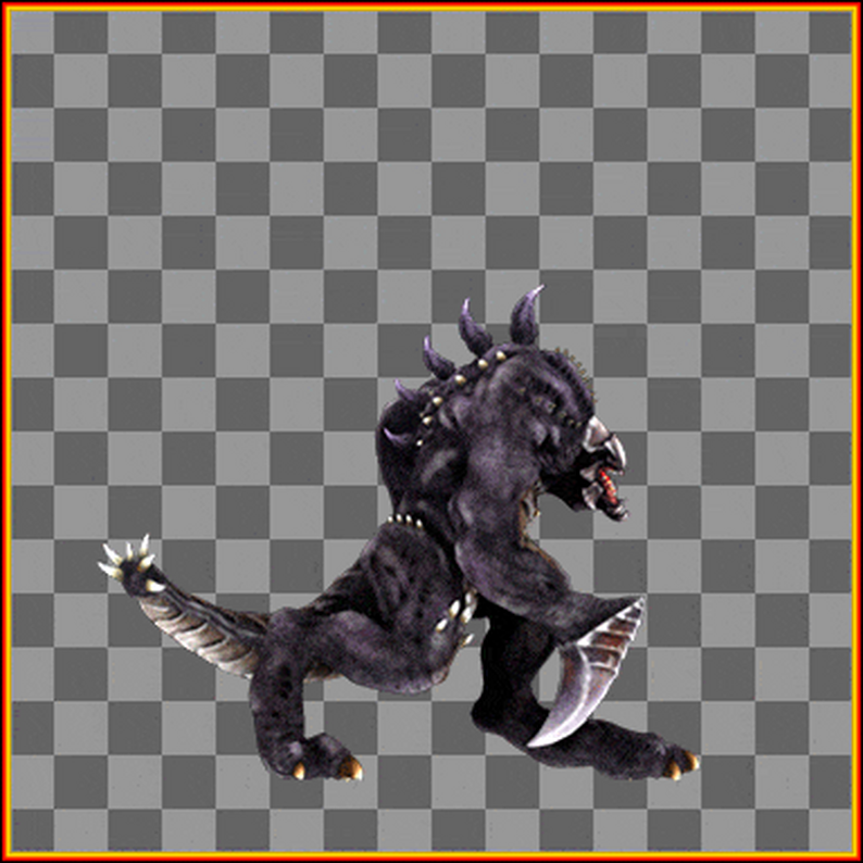 FREE 2D Sideview Boss Creature by Engvee