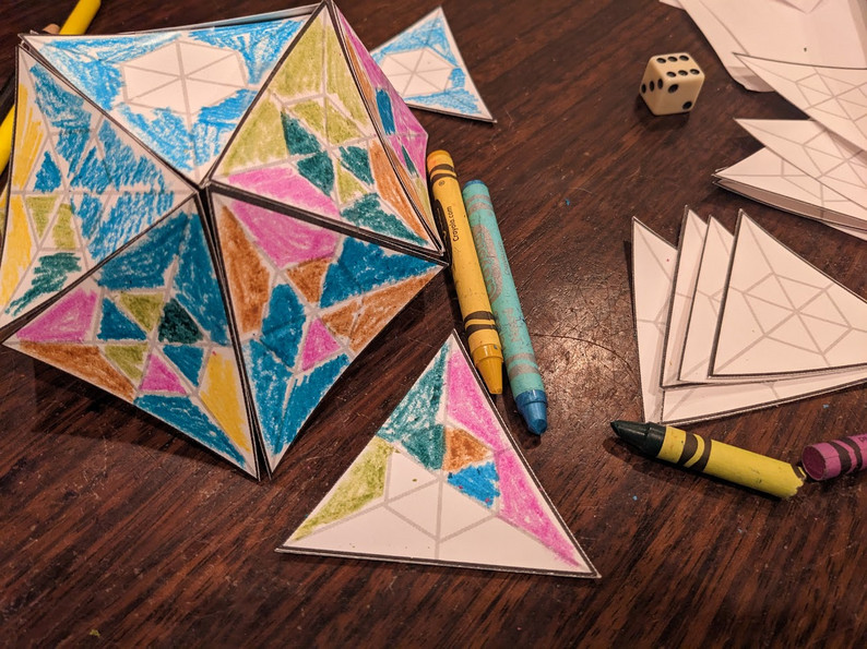 Papercraft Planets by rossum