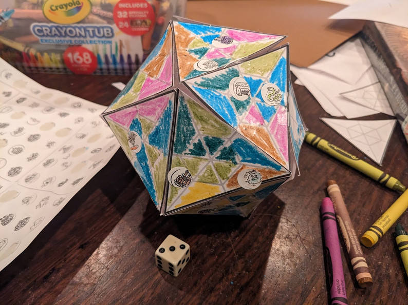 Papercraft Planets by rossum