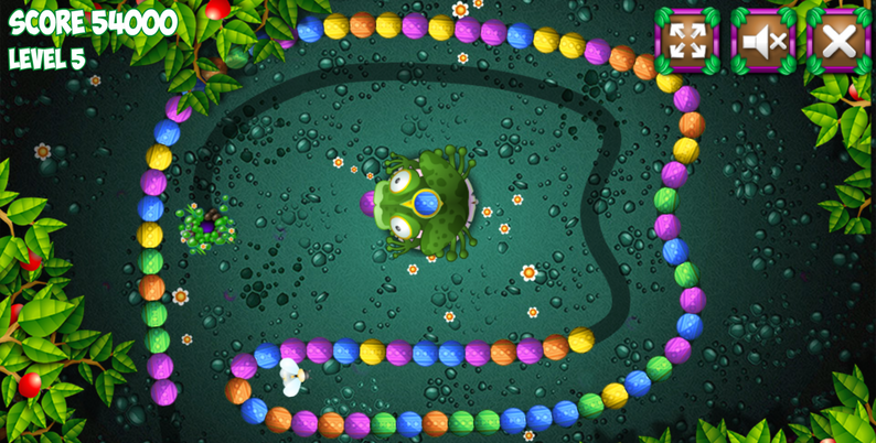 Zuma Frogstatic by sanmaniro