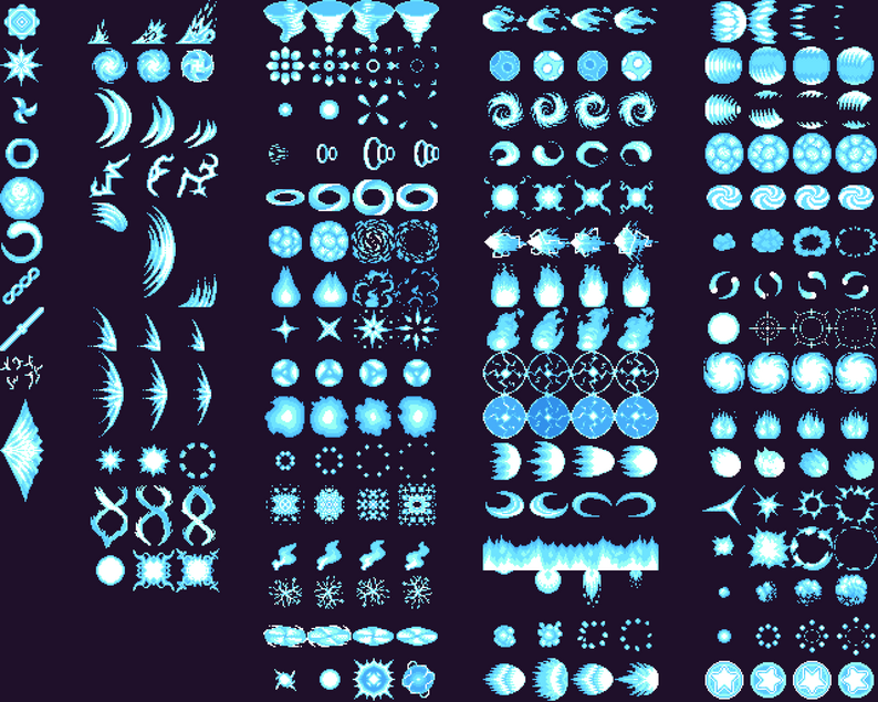 Free Effect Bullet Impact Explosion 32x32 by BDragon1727