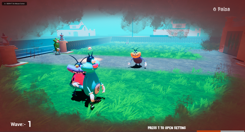 Oggy and the Cockroaches 3d by rockyvnm