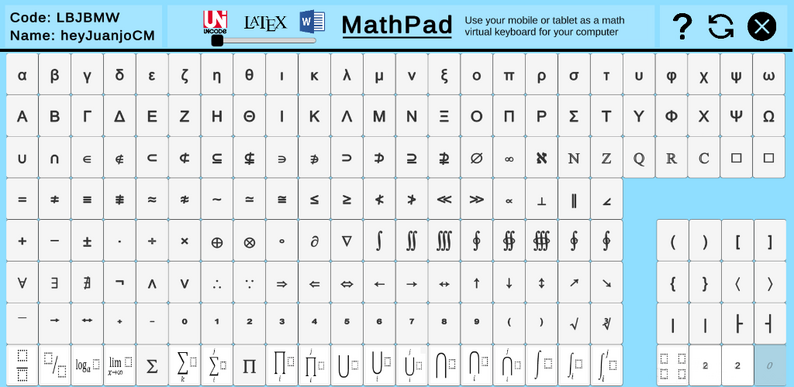 MathPad - From Mobile to PC by jcmdev