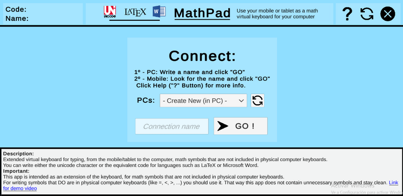 MathPad - From Mobile to PC by jcmdev
