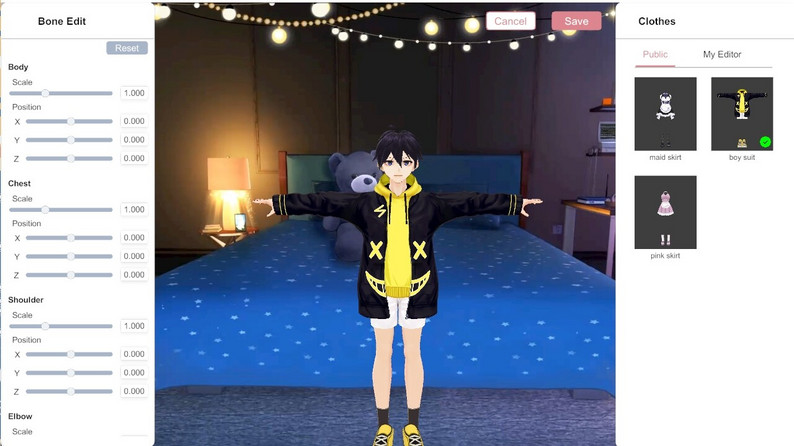 VRoid Clothing Maker by vtuber studio