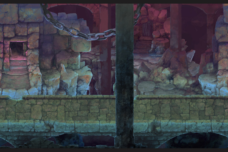 Dungeon - Game Background by ludicarts