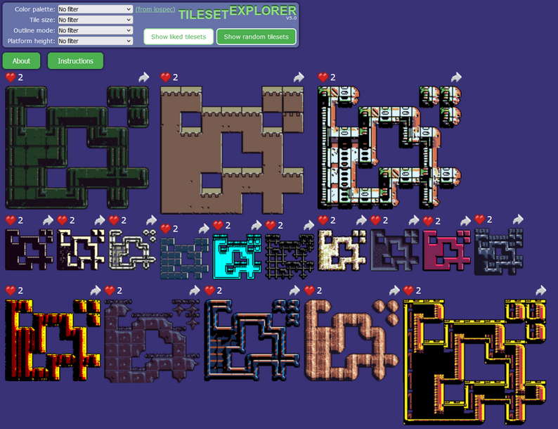 Tileset Explorer by Donitz