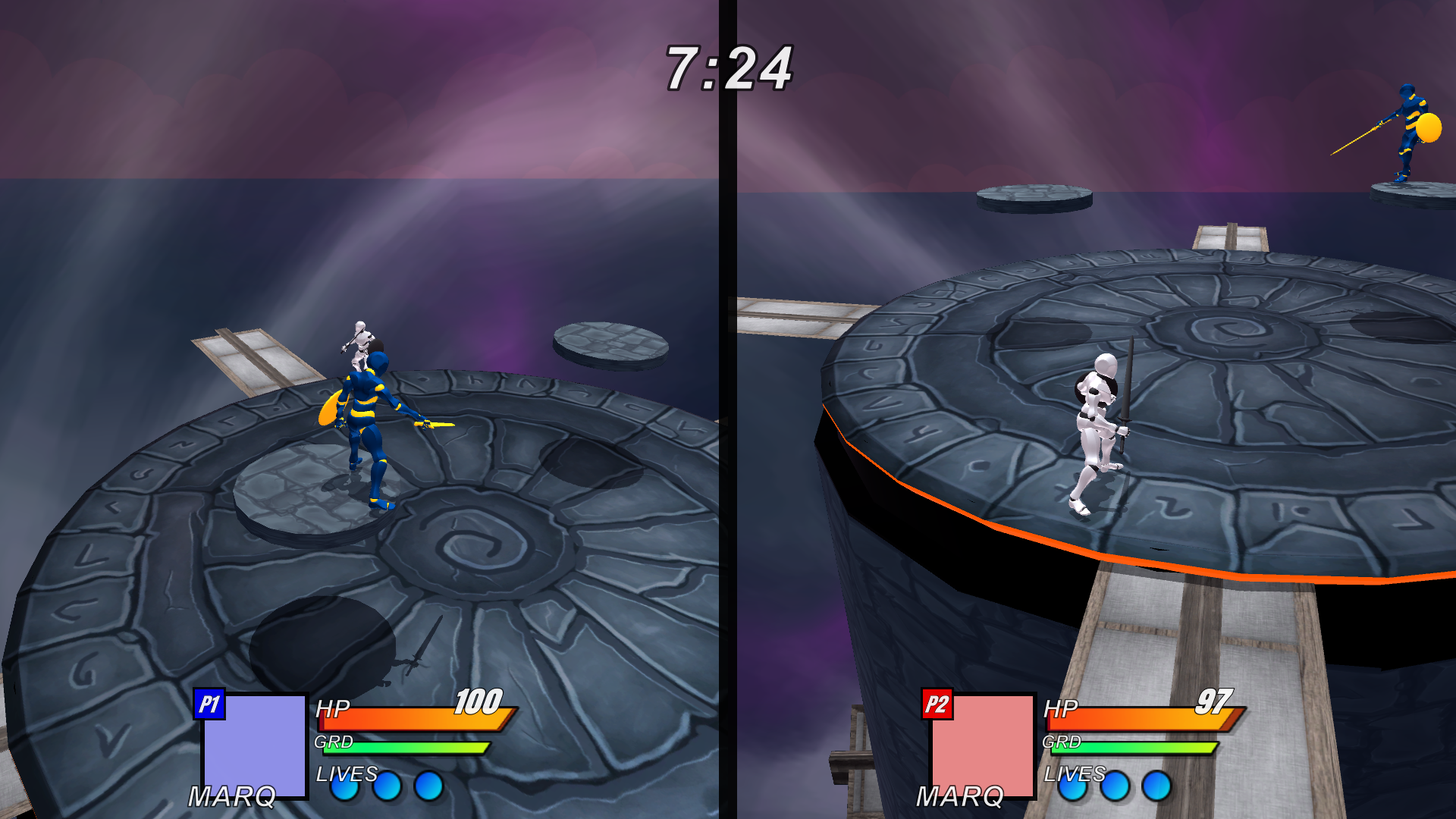 Platform Fighter 3D by Zane Hedges