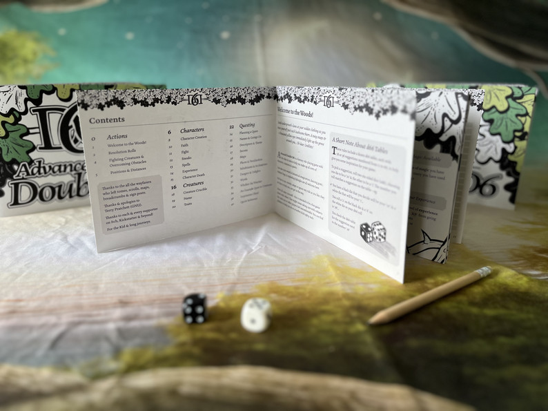 Advanced Double D6 (ADD6 | DD6 | D6D) by ÆtherCorp Games