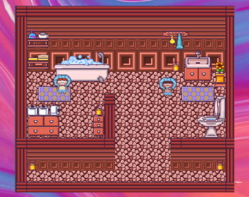 Pixel Art Bathroom 16x16 - Graphical Assets + sprites by GatoAmarelo