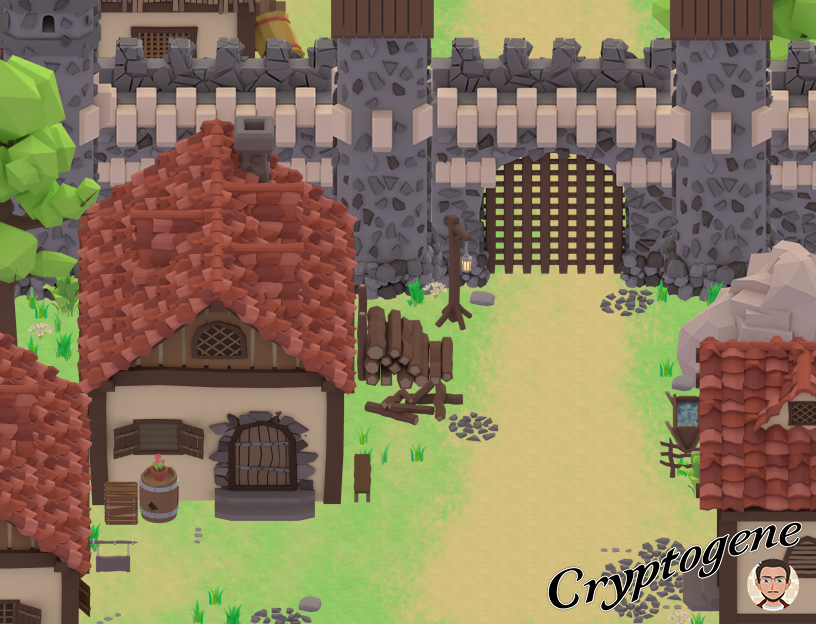 595+ Medieval 2D Game Asset Pack by Cryptogene