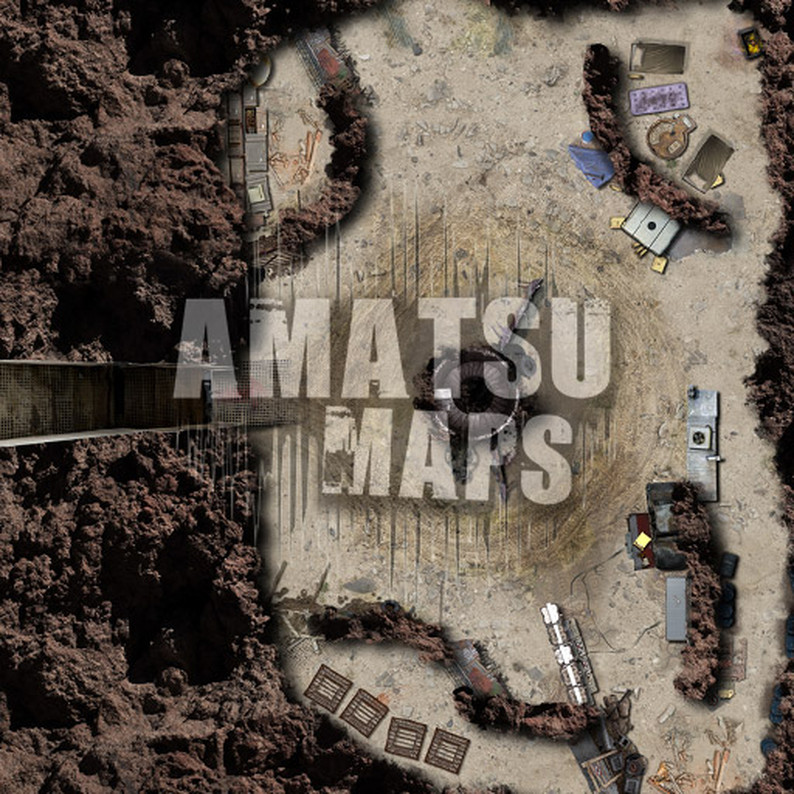 Workshop ☢️ Post apocalyptic VTT Battlemap by Amatsu Maps