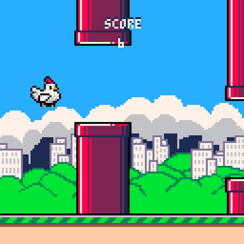 Flappy Chicken by Hexenbane