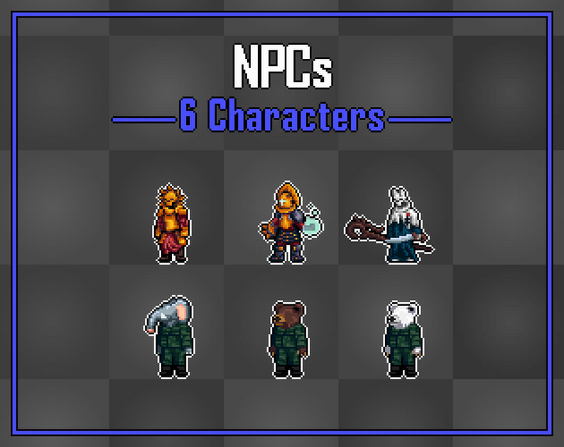 [Mega Pack] NPCs by Admurin