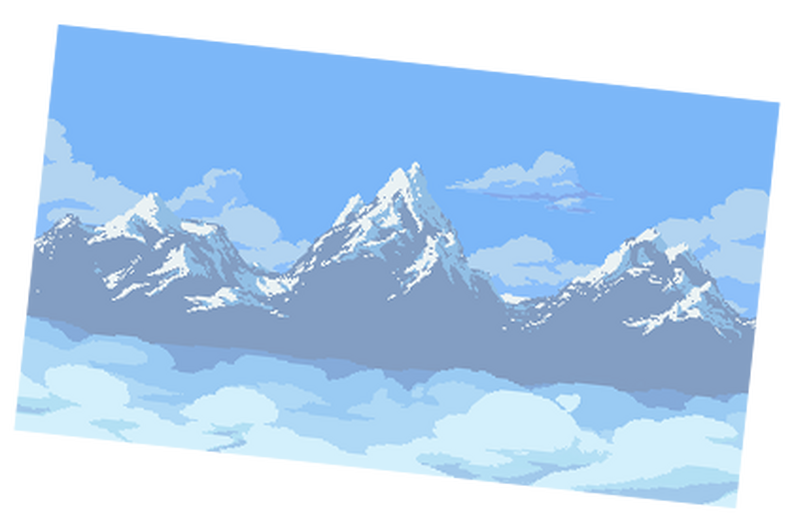 Glacial Mountains: Parallax Background by vnitti