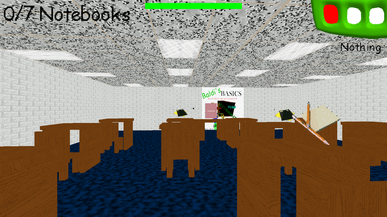 Baldi's basics remastered textures by Nelson