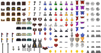 Free 2D Dungeon Tileset by DeadlyEssence01