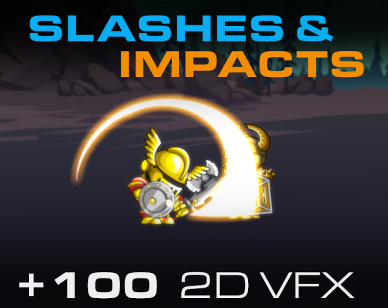 2D VFX Pack - Slashes and Impacts by MagusVFX