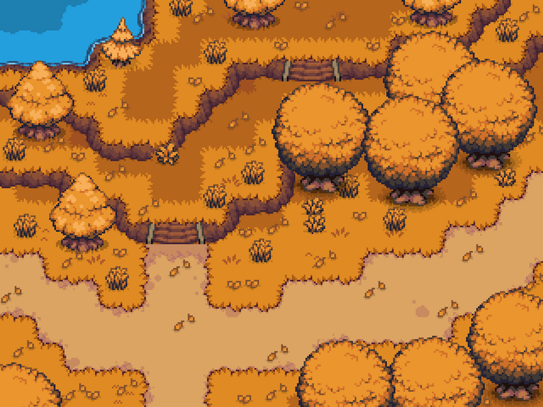 Pixelart Forest Top-Down RPG Asset Pack v2 by zedpxl