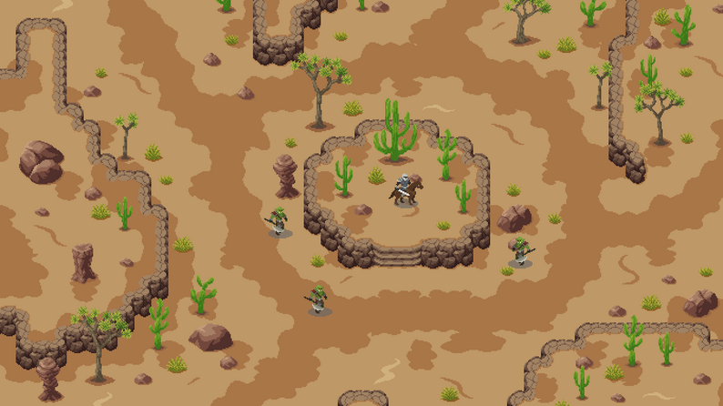 Desert - Top Down Pixel Art Tileset by sanctumpixel