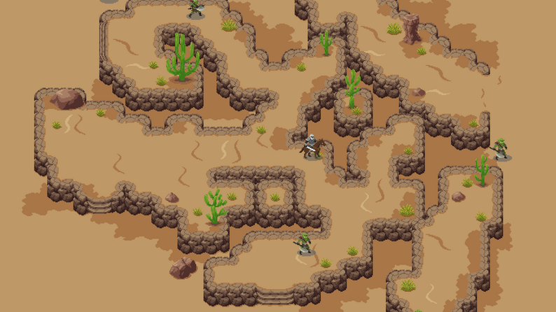 Desert - Top Down Pixel Art Tileset by sanctumpixel