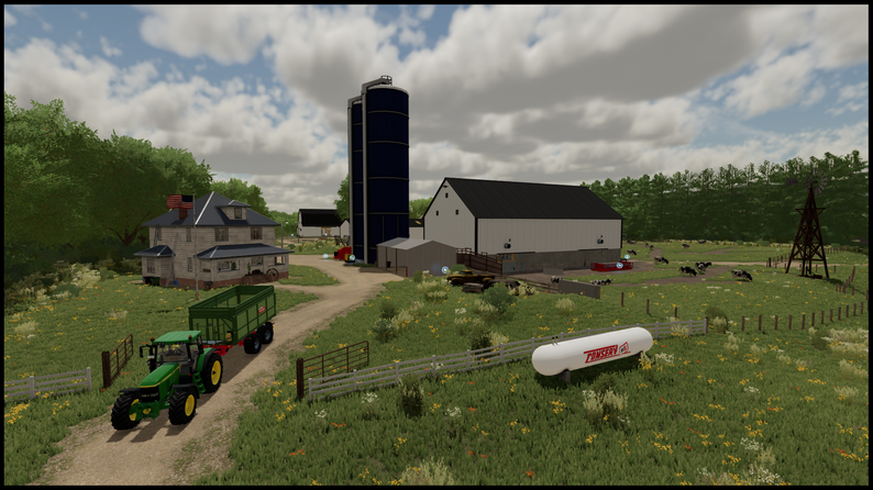 FS22 Upper Mississippi River Valley 4x by DJ Modding