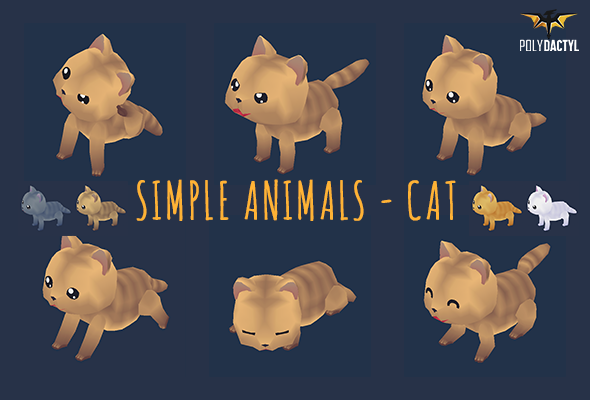 Simple Animals - Cat by omabuarts