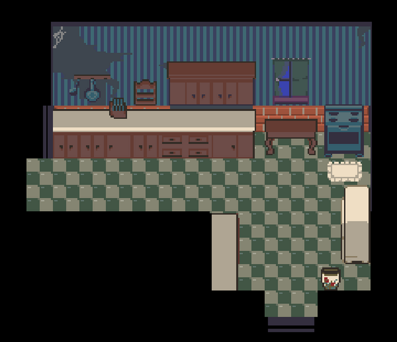 Spooky Mansion Pixel Art Asset Pack by Chip Potato