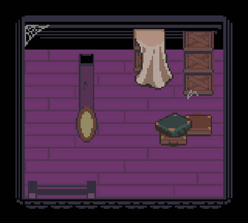 Spooky Mansion Pixel Art Asset Pack by Chip Potato