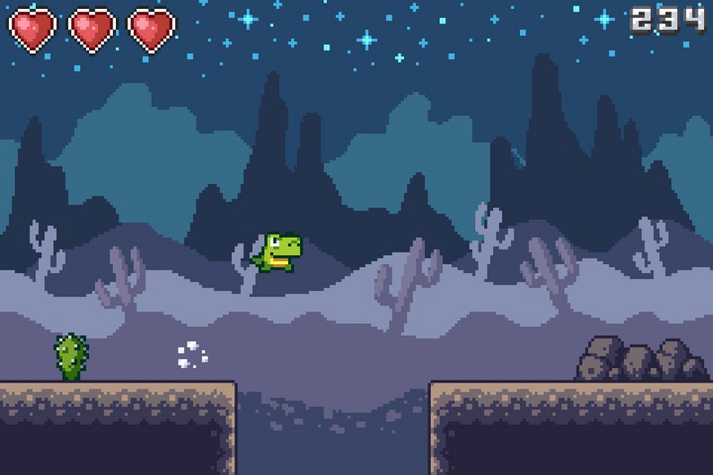 Dinosaur Rush Assets by Alb_pixel Store