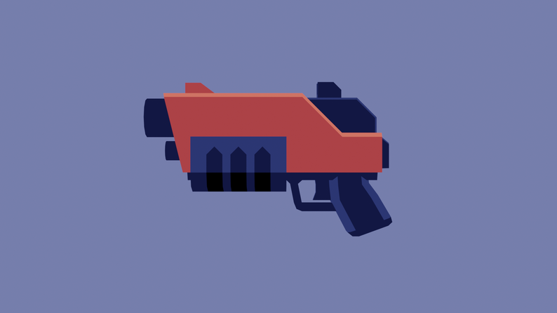 Toony Series - Stylized SciFi Gun by LHTeam
