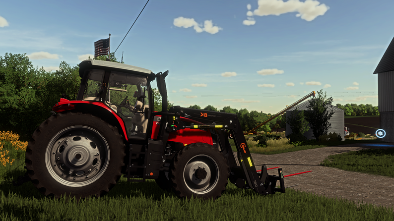 FS22 Massey Ferguson 6xxx And 7xxx Series by E55 Modding