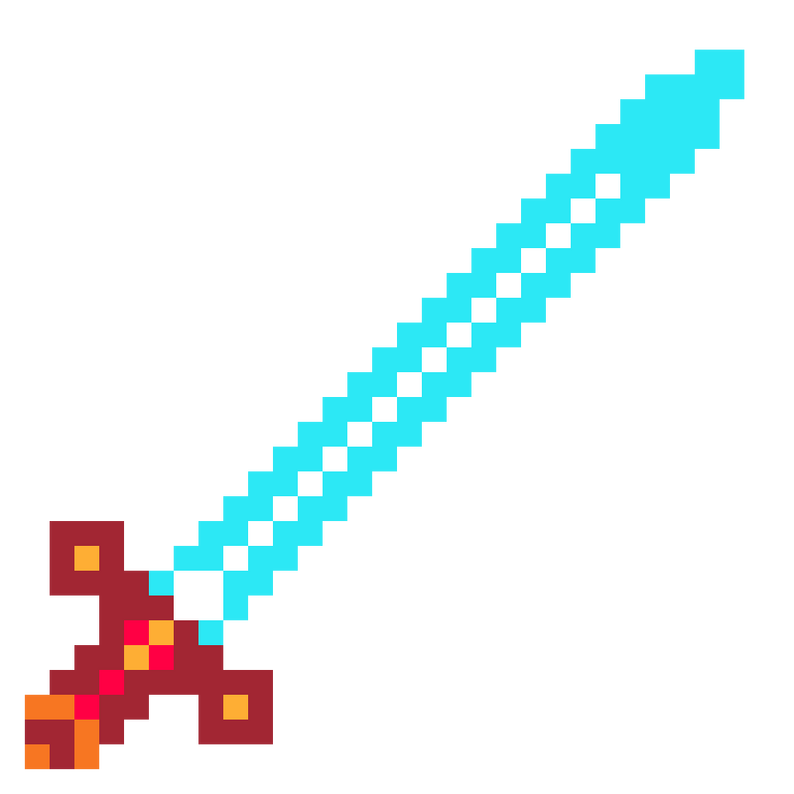 Pixel swords by Dorjoo