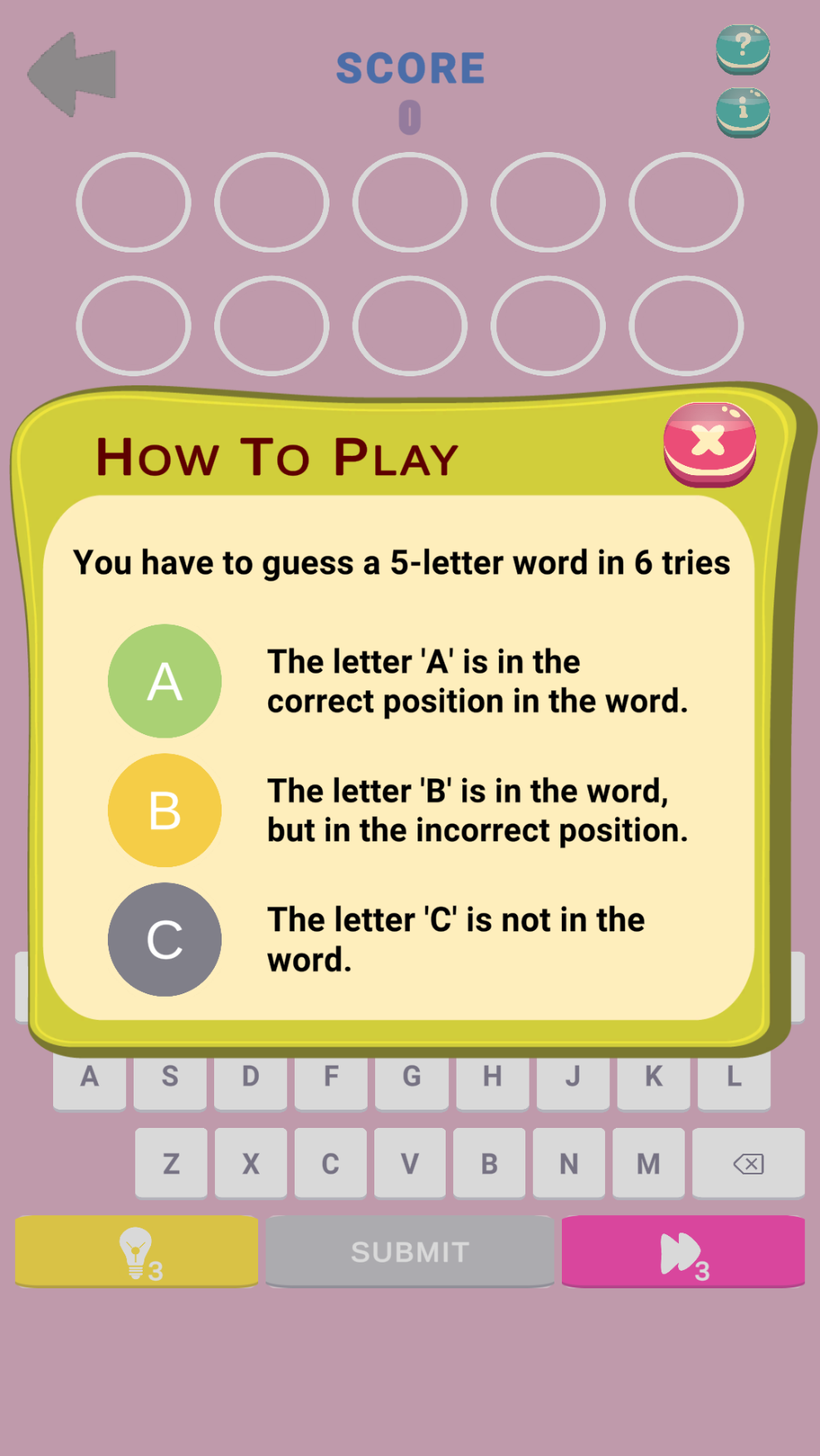 Word Mania Guess By Meter Games