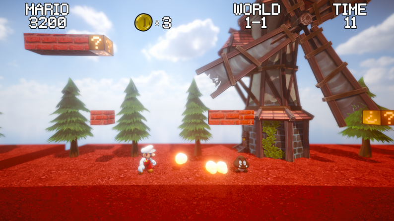 Super Mario Bros RTX by LOWKX