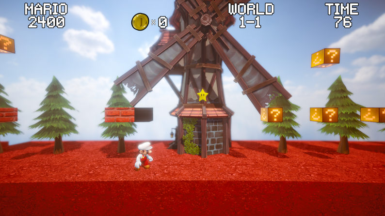 Super Mario Bros RTX by LOWKX