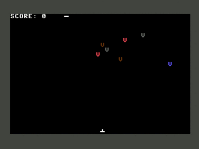 INVADERS (C64) by Josip Retro Bits by BASIC 10Liner
