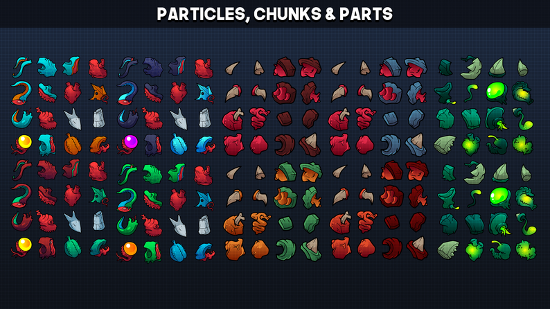 2D Space Shooter Sprites by Larzes 2D Space Shooter Sprites by Larzes