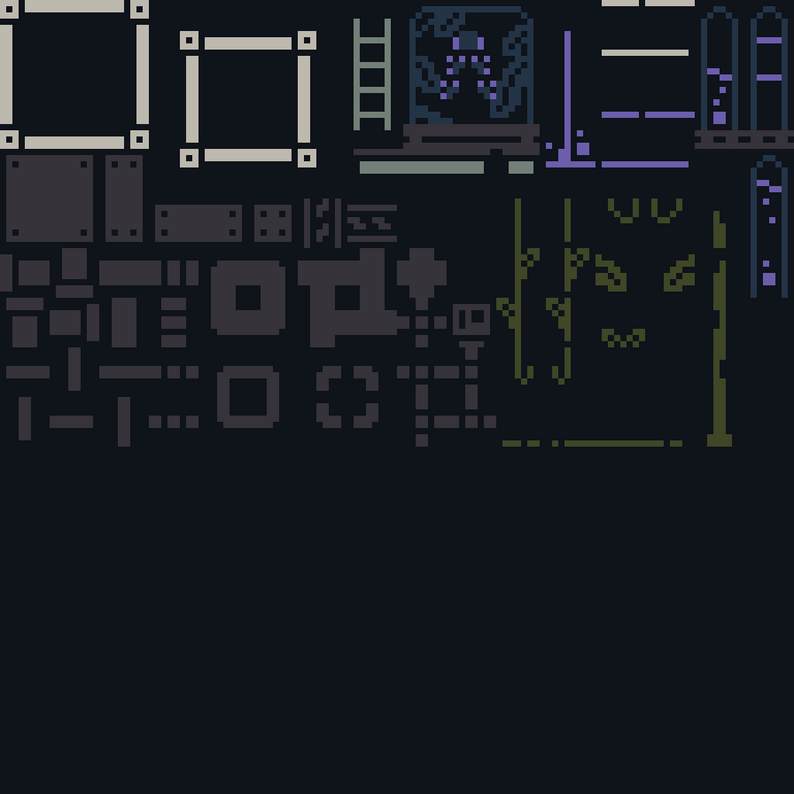 Little Laboratory - 8x8 Platformer Asset Pack by Chimplement