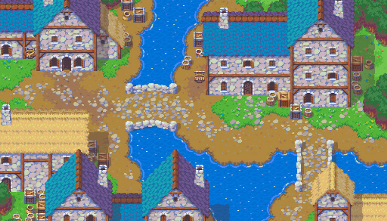 RPG Village Tileset by MattWalkden