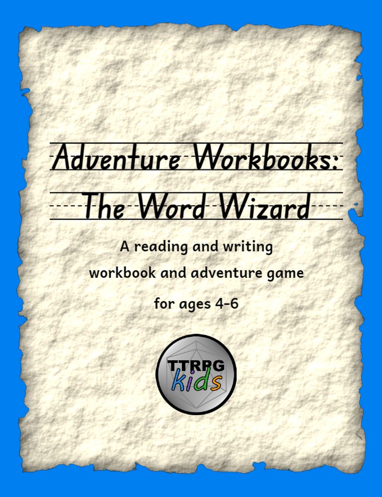 Adventure Workbooks: The Word Wizard by TTRPGkids