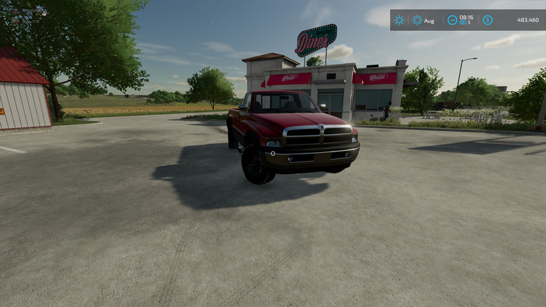 1997 Dodge Ram 1500 2nd Gen for FS22 | V1.1 by GT500FIVEH