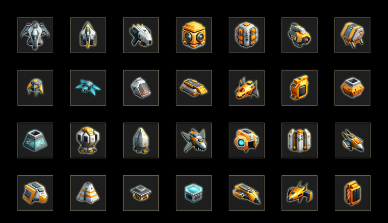 Sci-Fi icons by pixellstudio