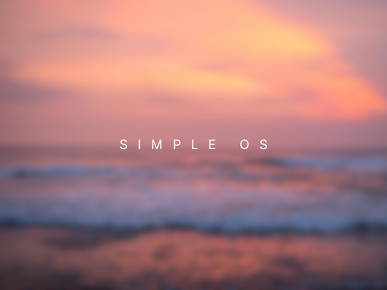 Simple OS (Triangle OS) by -MePix-