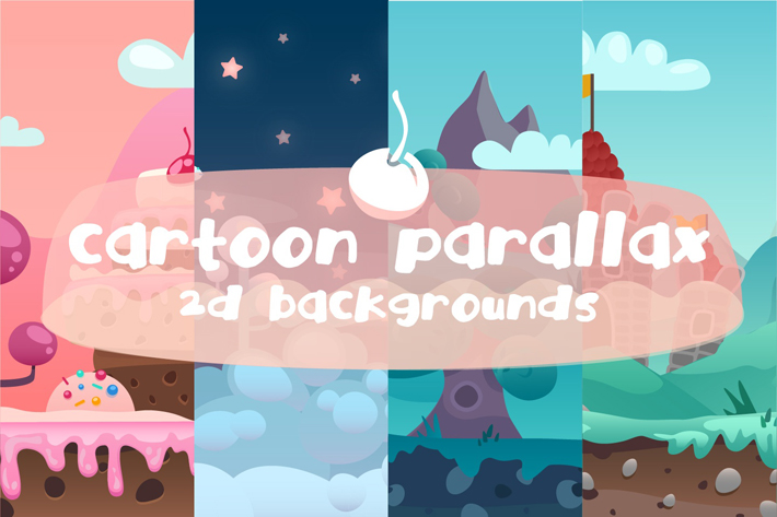 Free Parallax 2D Backgrounds by Free Game Assets (GUI, Sprite, Tilesets)