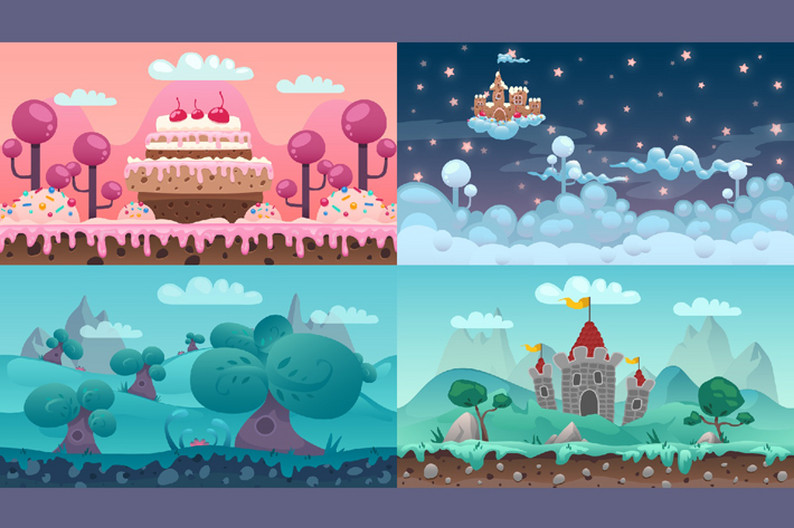 Free Parallax 2D Backgrounds by Free Game Assets (GUI, Sprite, Tilesets)