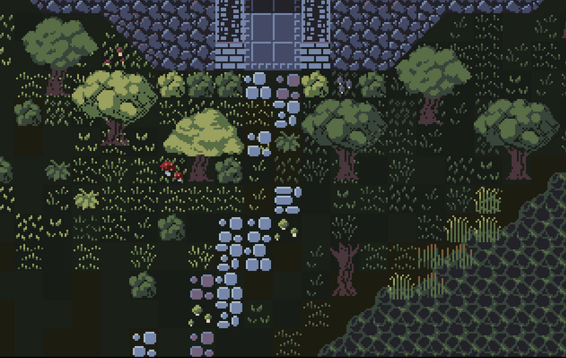LoBit old school tileset (core) by Helicity