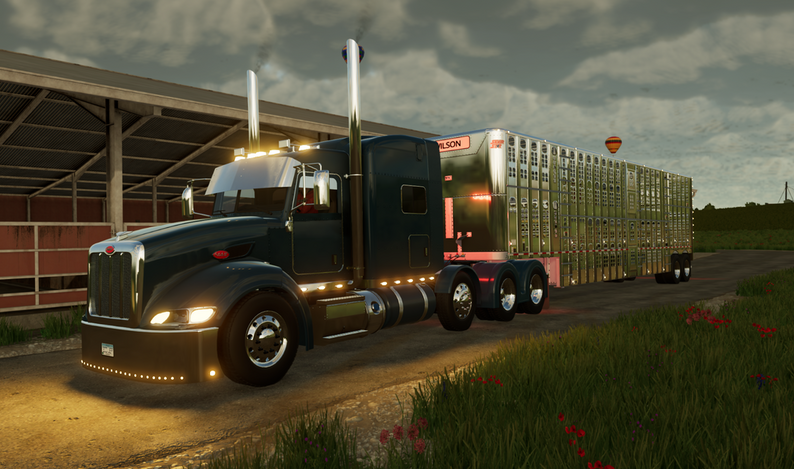 2014 Peterbilt 386 for FS22(Updated 4/15/23) by Whiskey Sierra Modding