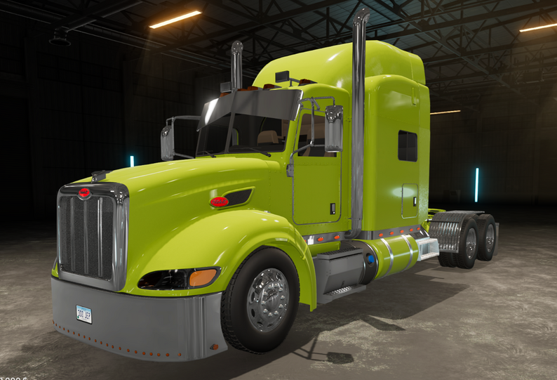 2014 Peterbilt 386 for FS22(Updated 4/15/23) by Whiskey Sierra Modding